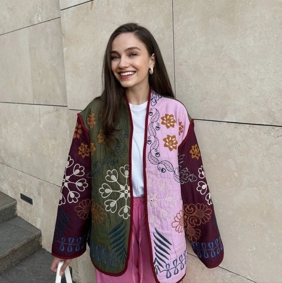 Zara | Jackets & Coats | Nwt Zara Embroidered Jacket | Poshmark